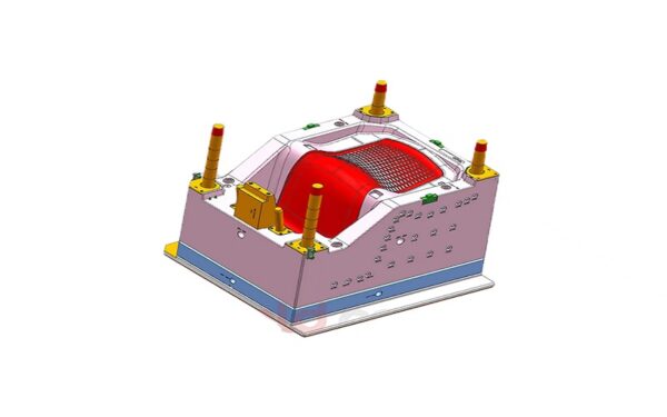 Tips of office chair mould - FOW Mould