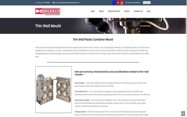 Top 5 Thin Wall Container Mold Manufacturer In India - FOW Mould